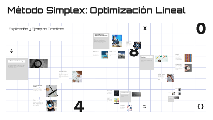 Método Simplex: Optimización Lineal by LUIS ESTRADA on Prezi