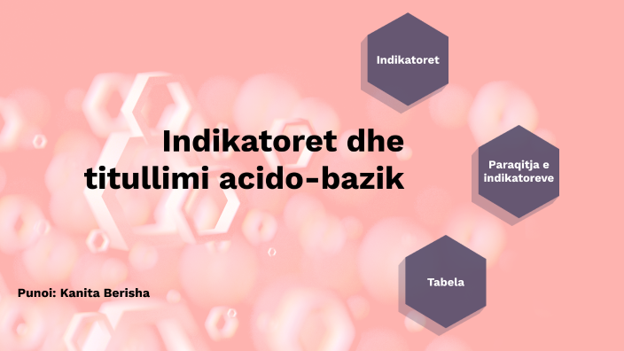 Indikatoret dhe titullimi acido-bazik by Kanita Berisha on Prezi