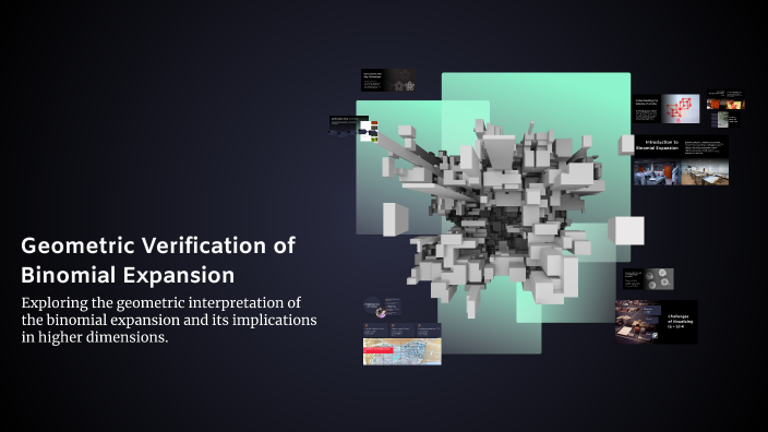 Geometric Verification of Binomial Expansion by Khalid Almoajil on Prezi