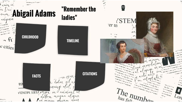 Abigail Adams by Jaycee Moss on Prezi
