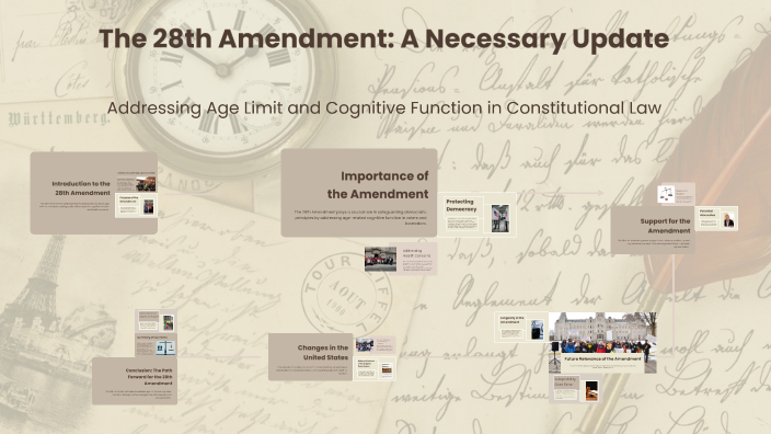 The 28th Amendment: A Necessary Update by Kathryn Henderson on Prezi