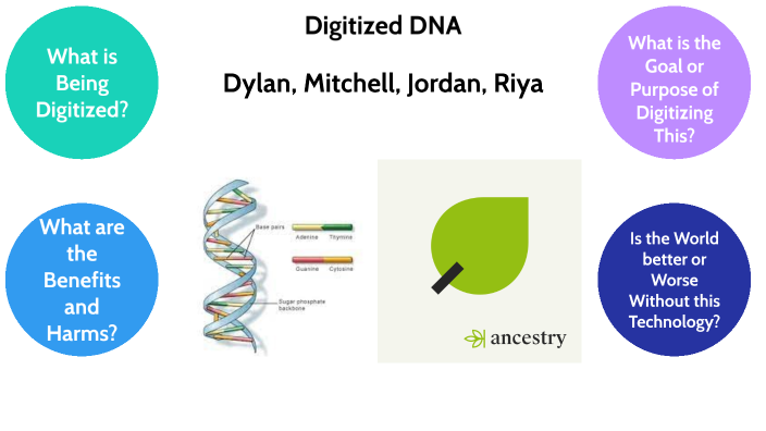 Digitized DNA (Riya, Jorda, Mitchel, Dyla by Dylan Stern on Prezi