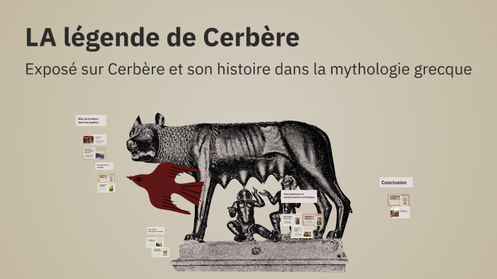 LA légende de Cerbère by Sylvie DE CASTRO on Prezi