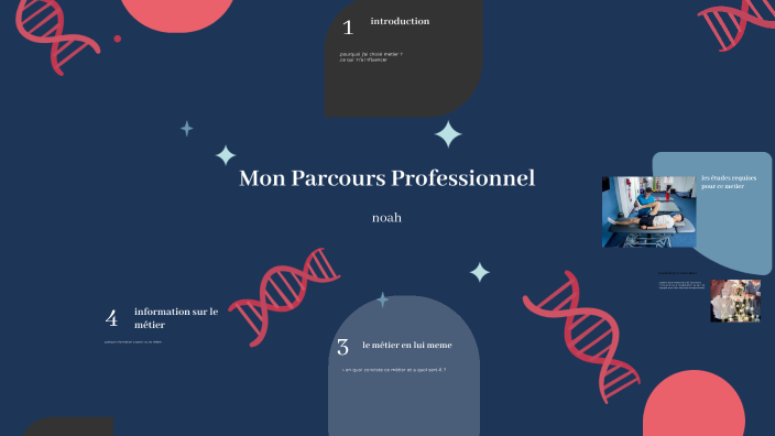 Mon Parcours Professionnel by n m on Prezi