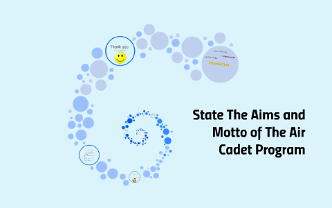 State The Aims and Mottos of The Air Cadet Program by Nain Nala on Prezi
