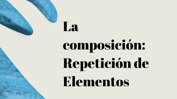 Repetición de Elementos en Composición Visual by NATALIE MARISOL ...