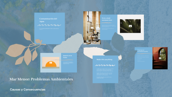 Contaminación en el Mar Menor by Marian Avendaño Jiménez on Prezi