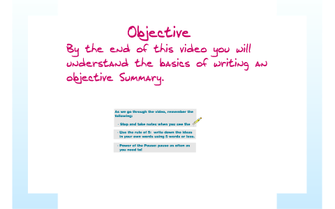 Writing a Summary by Elizabeth Suchanski on Prezi