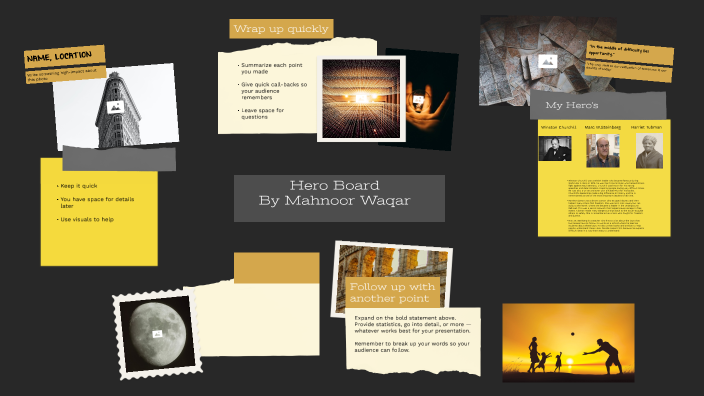 Hero Board By Mahnoor Waqar by Mahnoor Waqar on Prezi