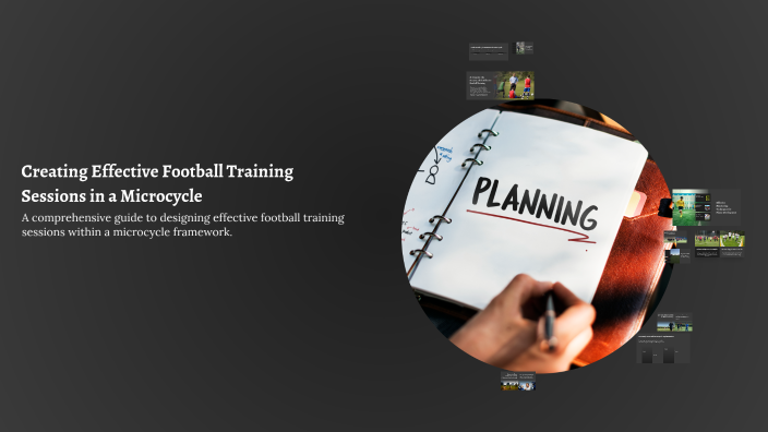 Creating Effective Football Training Sessions in a Microcycle by ...