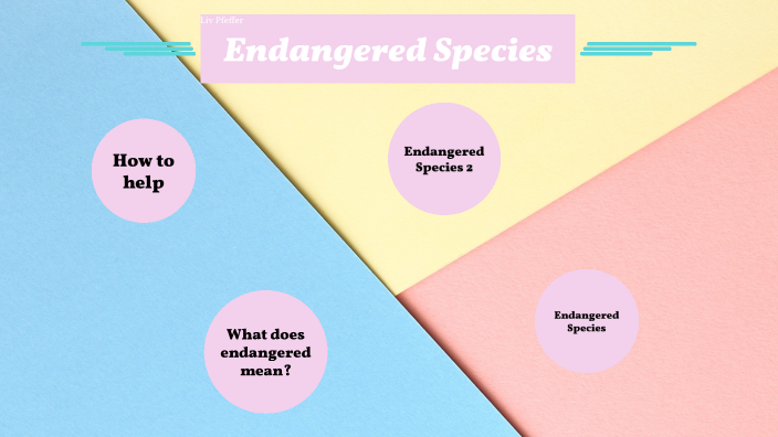 Earth Day Presentation ~ Endangered Species by olivia pfeffer on Prezi