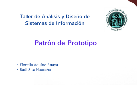 Patrón de Diseño: Prototype by Katty Aquino on Prezi