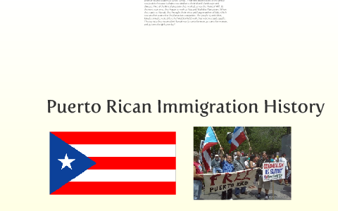 Puerto Rican Immigration History by Nina Magalhaes on Prezi