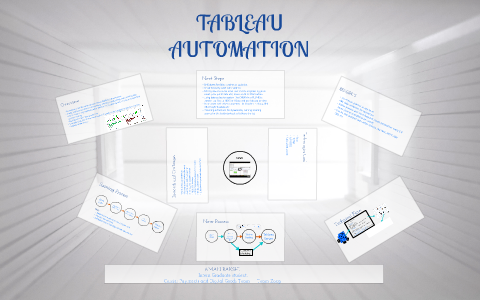 Tableau Automation process by AMAN BAKSHI on Prezi