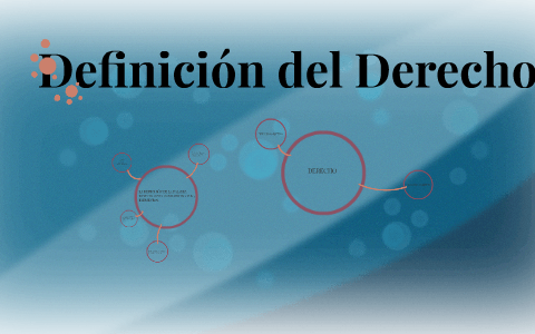 Definición del Derecho by Elvira Utrera on Prezi
