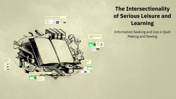 The Intersectionality of Serious Leisure and Learning by Jason Spears ...