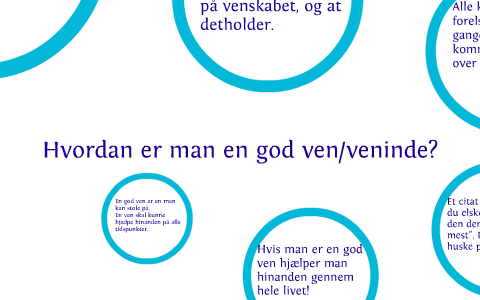 Hvordan er man en god ven/veninde! by Freja Byriel Dall on Prezi