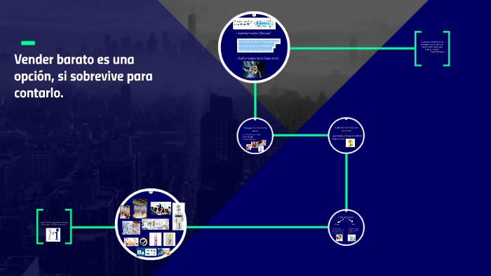 Vender barato es una opcion, si sobrevive para contarlo. by Mile Nieto