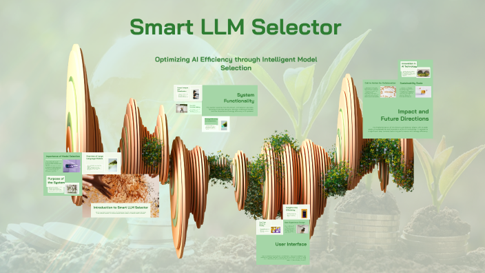 Smart LLM Selector by Sharan Shyamsundar on Prezi