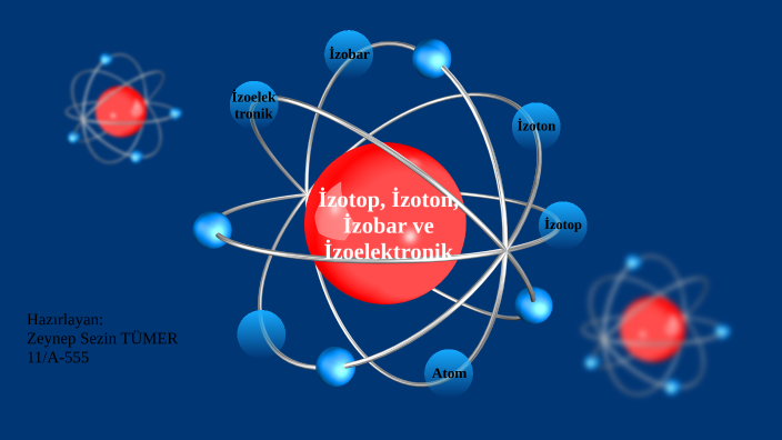 İzoton, İzotop, İzobar ve İzoelektronik by Sezin Tümer on Prezi