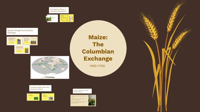 The Journey of Maize through the Columbian Exchange by Eduardo Vargas ...