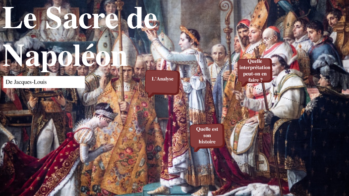 Analyse du tableau "Le Sacre de Napoléon" de Jacques-Louis DAVID by ...