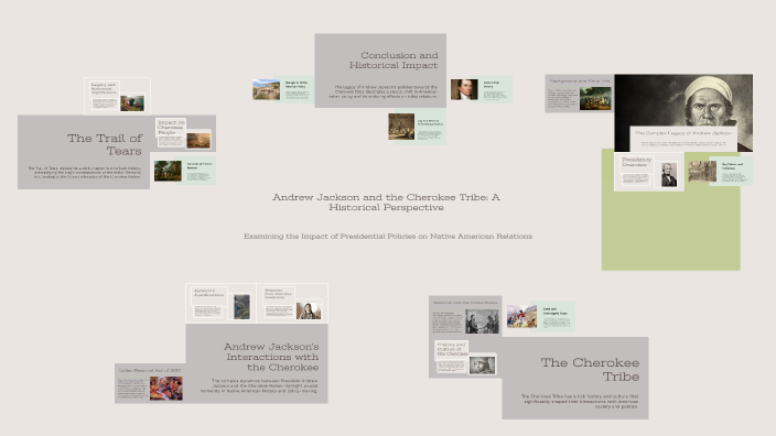 Andrew Jackson and the Cherokee Tribe: A Historical Perspective by ...