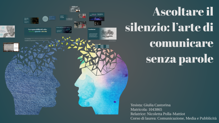 Ascoltare il silenzio: l’arte di comunicare senza parole by Giulia ...