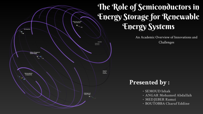 The Role of Semiconductors in Energy Storage for Renewable Energy ...