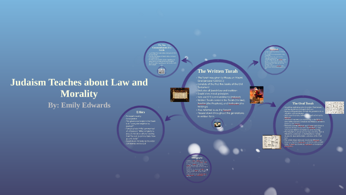Judaism Teaches about Law and Morality by Emily Edwards on Prezi