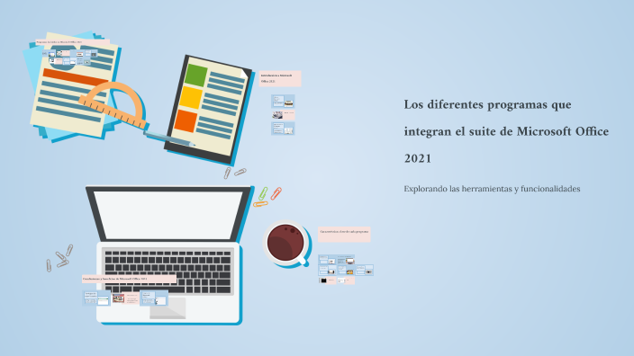Los diferentes programas que integran el suite de Microsoft Office 2021 ...