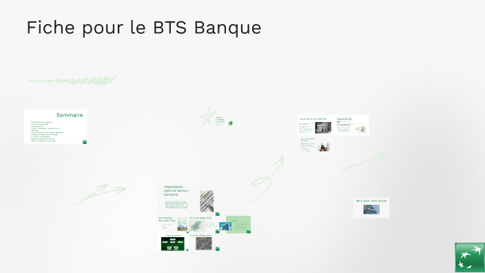 Fiche de BTS Banque by Rivaldo Makhoul on Prezi