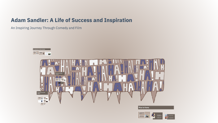 Adam Sandler: A Life of Success and Inspiration by Valeria Perez on Prezi