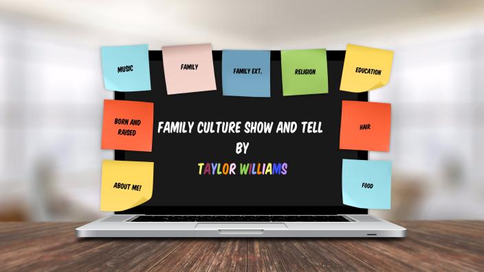 Family Culture Show and Tell by Taylor Williams on Prezi