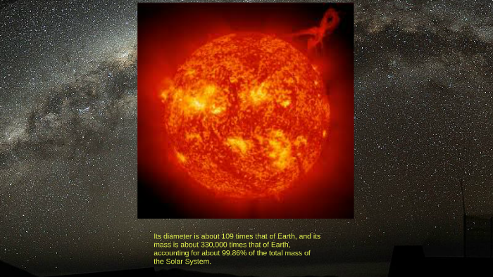 Sun-Earth Size Comparison by on Prezi