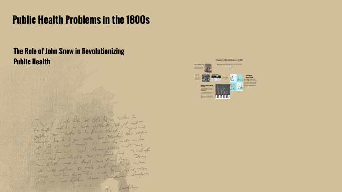Public Health Problems in the 1800s by Mohammad Al Mutairi on Prezi