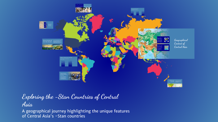 Exploring the -Stan Countries of Central Asia by Kjell-Ivar Johansen on ...