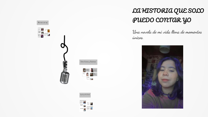 La Historia que Solo Yo Puedo Contar by Elizabeth Nieres on Prezi