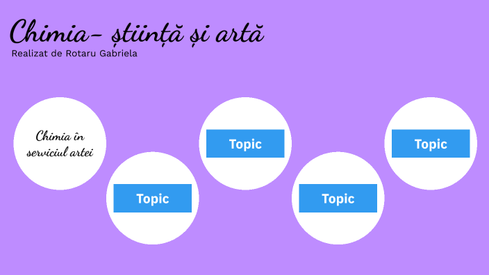 Chimia- știință și artă by Gabriela Rotaru on Prezi