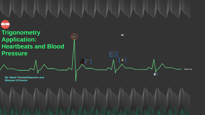 Trigonometry Application: Heartbeats and Blood Pressure by Maria ...