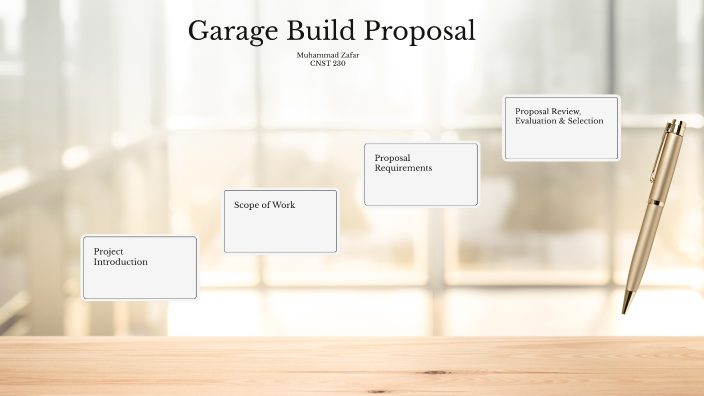 Garage Build by Muhammad Zafar on Prezi