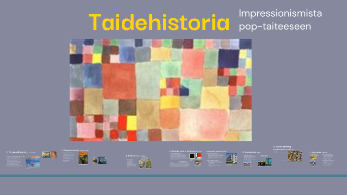 Taidehistoria 2 by emma pantti on Prezi