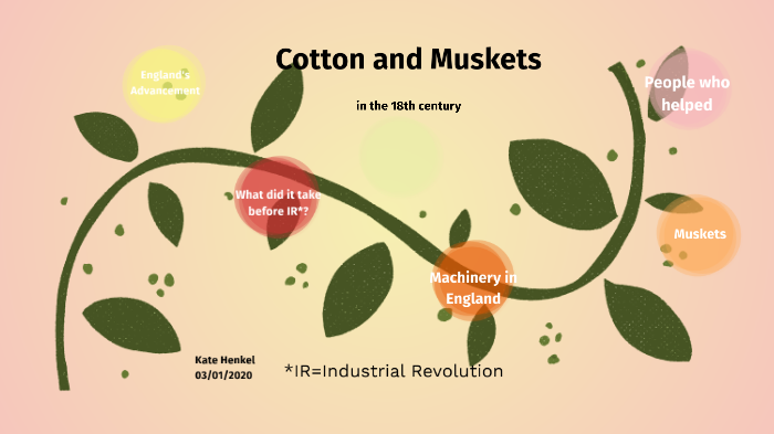 Industrial Revolution: Cotton and Muskets by Kate Henkel on Prezi