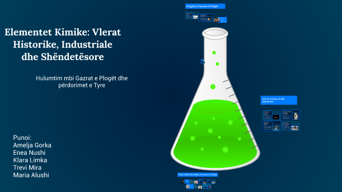 Elementet Kimike: Vlerat Historike, Industriale dhe Shëndetësore by ...