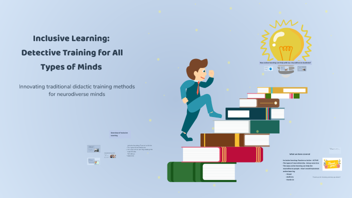 Inclusive Learning: Innovating Detective Training for All Types of ...