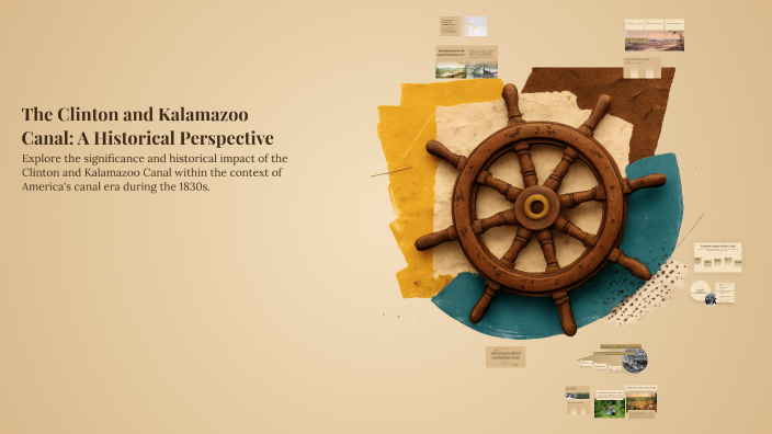 The Clinton and Kalamazoo Canal: A Historical Perspective by Mandy ...