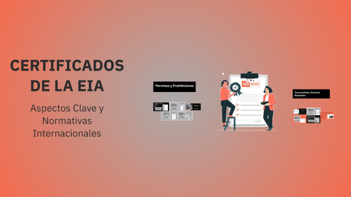 CERTIFICADOS DE LA EIA by OSMIN REYES on Prezi