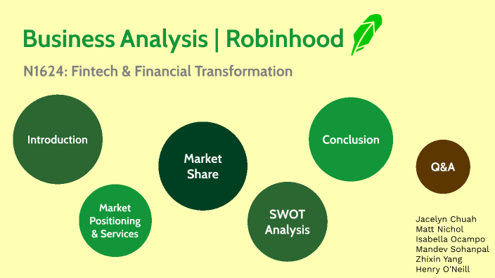 Business Analysis | Robinhood by Jacelyn Chuah on Prezi