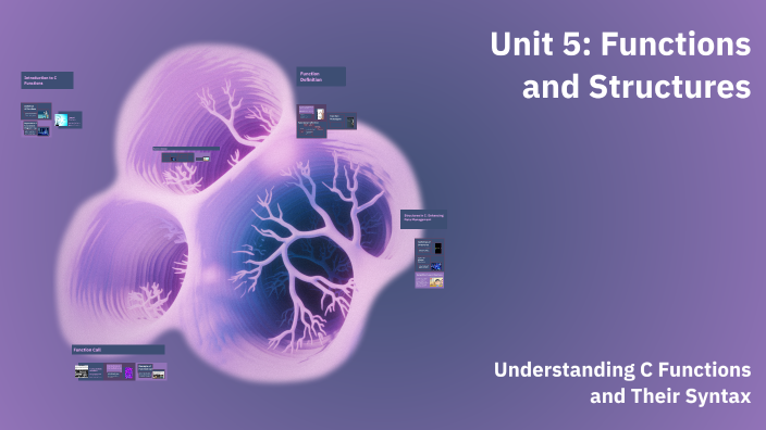 Unit 5: Functions and Structures by aditi girgavi on Prezi