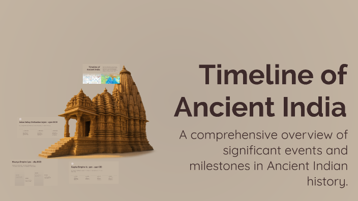 Timeline of Ancient India by Vera Green on Prezi
